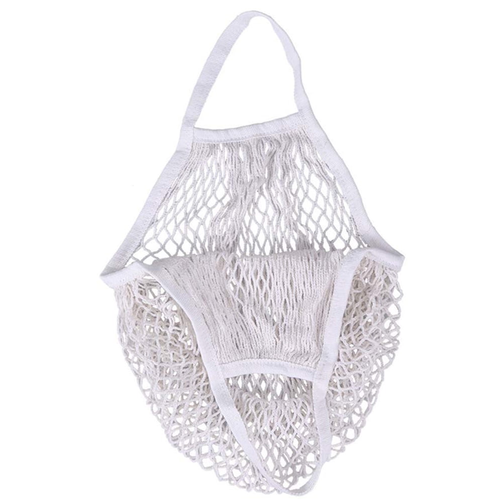 Net Cotton String Shopping Bag, Reusable Large Capacity Mesh Market ...