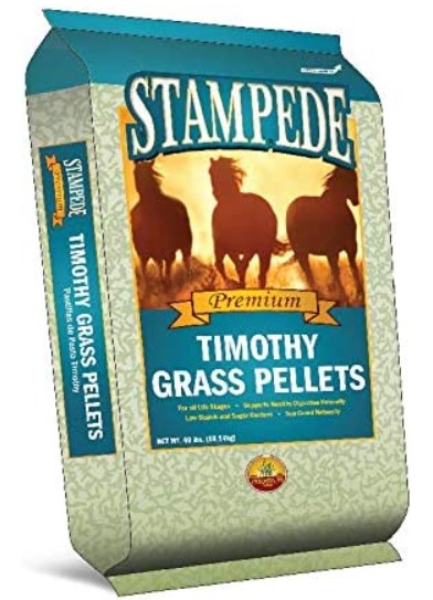 Stampede Timothy Grass Pellets, Perfect for Rabbits, Goats, Equine, and ...