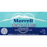 John Morrell Snow Cap Lard 16 oz Box for Baking Sautéing Frying ...