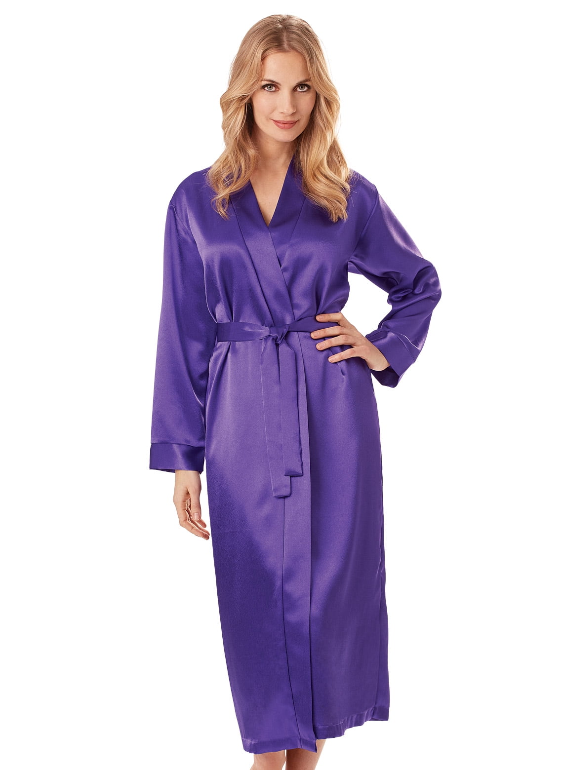 Satin Robe - Walmart.com