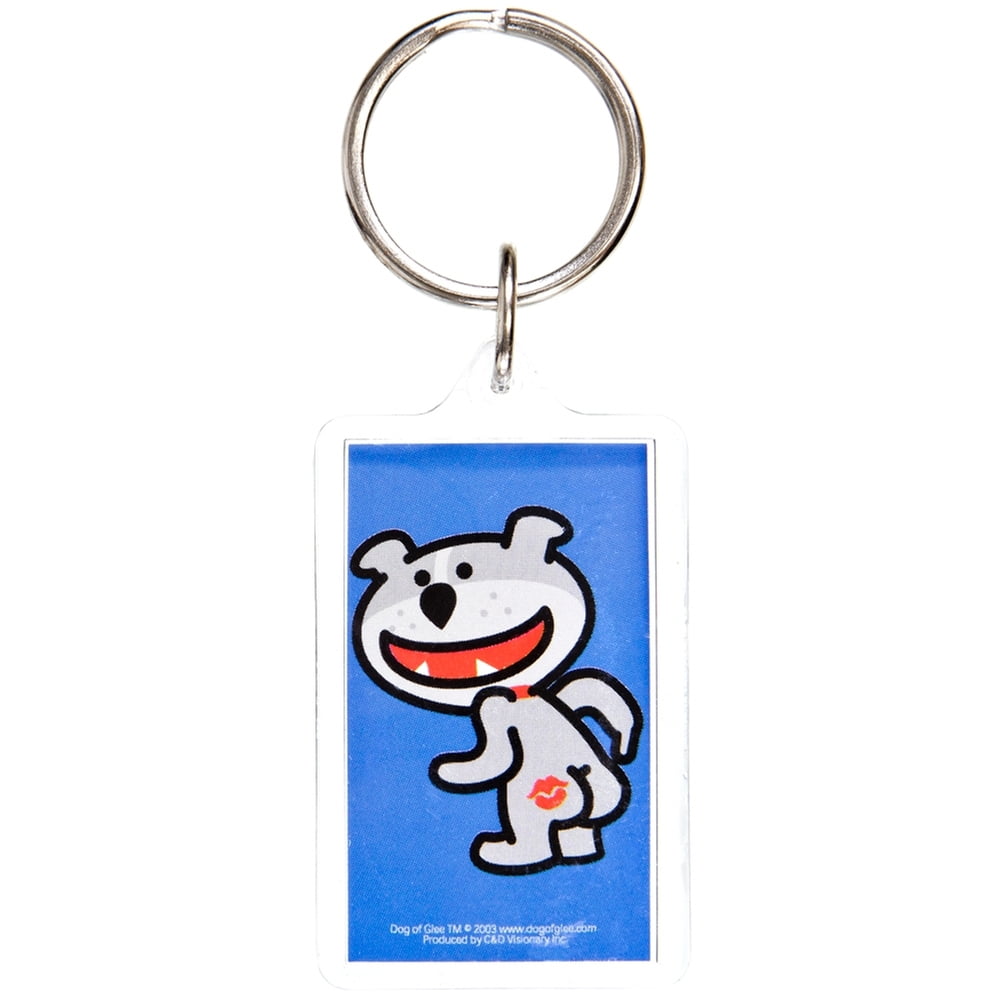 Dog Of Glee - Kiss My Butt Keychain - Walmart.com