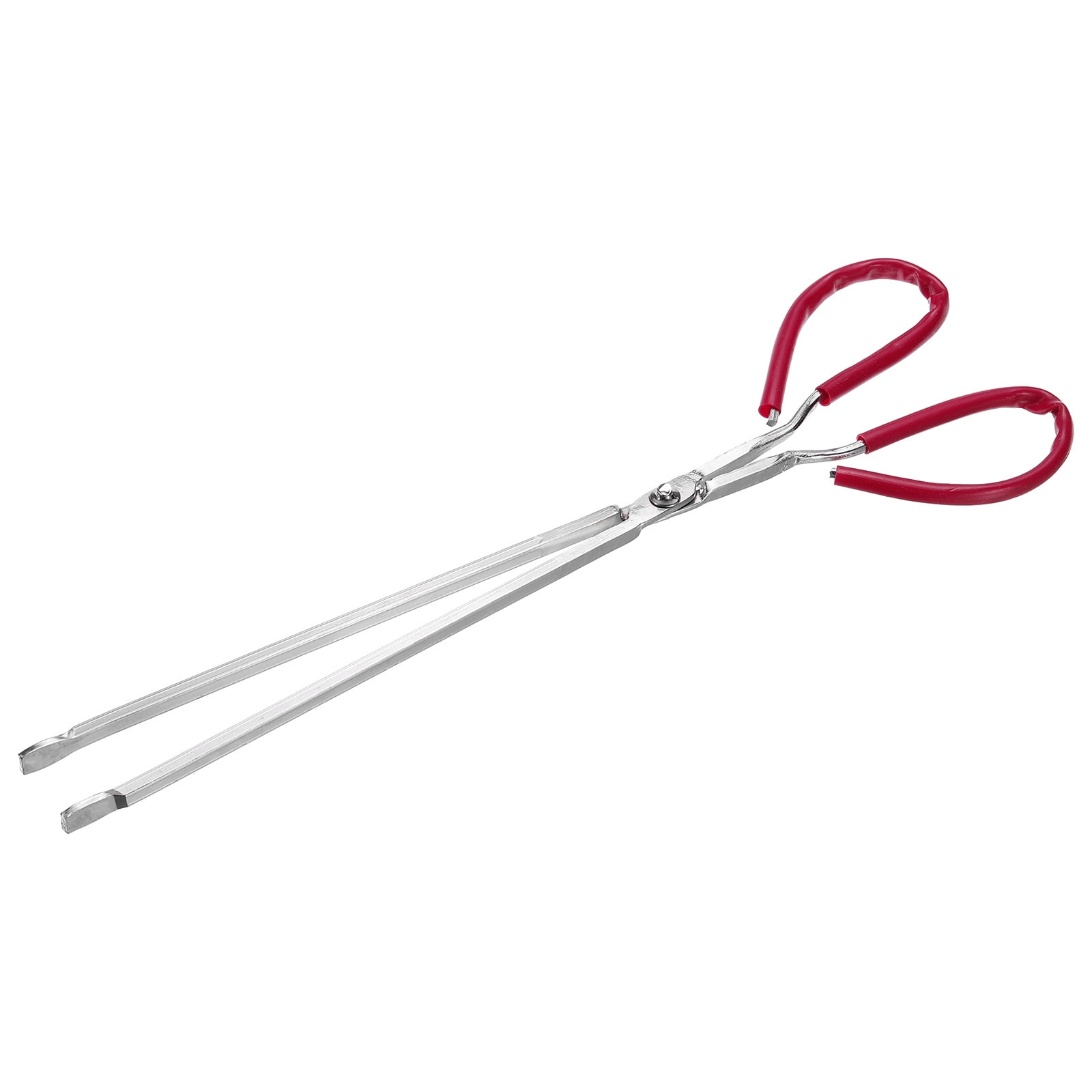 Uxcell Scissor Tongs, 40cm Carbon Steel Grabber Garbage Picker Charcoal ...