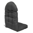 Novashion 43" x 20" Dark Gray Adirondack Chair Cushion - Walmart.com