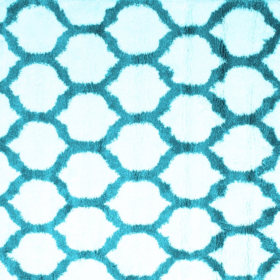 Ahgly Company Indoor Square Trellis Light Blue Contemporary Area Rugs ...