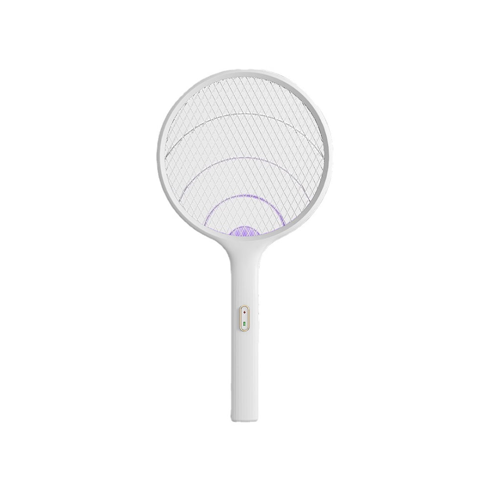 Matamoscas eléctrico extrafuerte 2 en 1, recargable por USB, con trampa ...