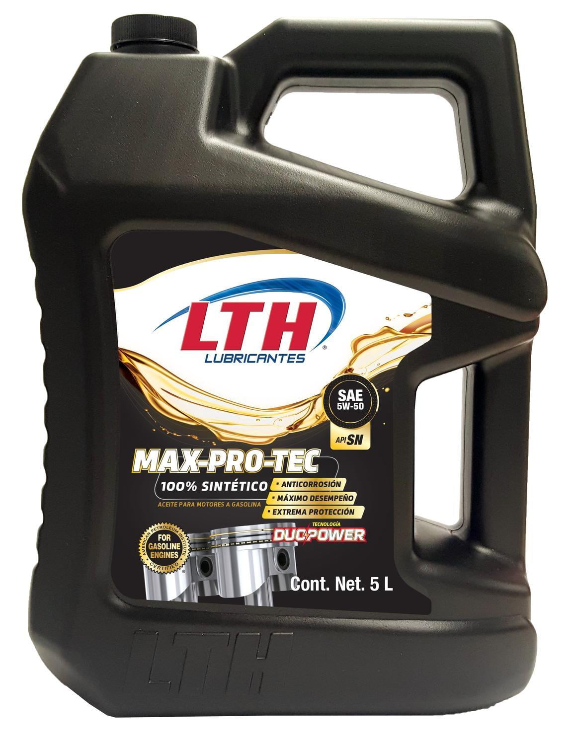 Aceite Motor Sintetico 5w50 Max Pro Tec 5 Litros Lth LTH 5w50 | Bodega Aurrera en línea