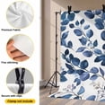 Blue Eucalyptus Leaves Backdrop for Photography, Fabric Photo ...