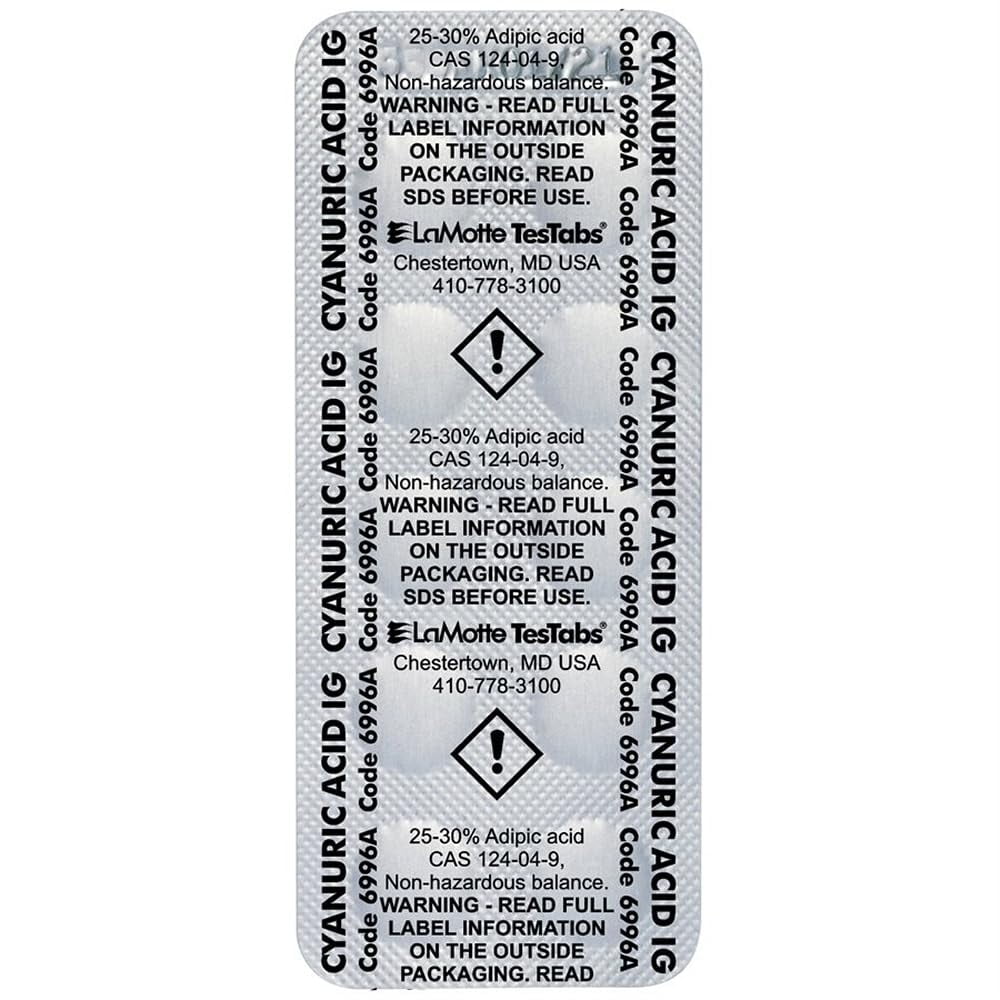 Click here for Lamotte 6996a Instrument Grade Testabs For Colorq... prices