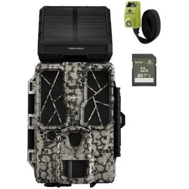 SPYPOINT Solar Panel for Trail Camera with Internal Battery for Outdoor ...