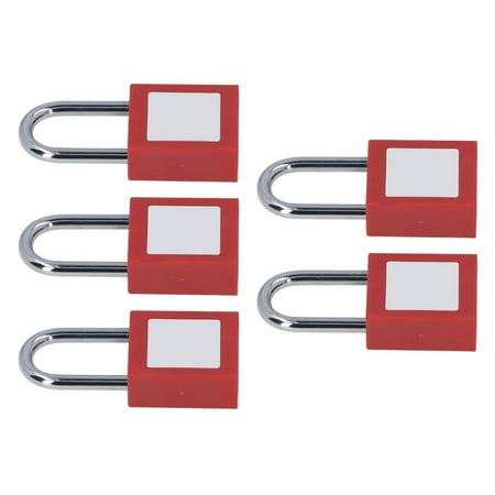 Lockout Tagout Locks, Universal Key Keyed Padlocks 38mm Nylon Metal ...