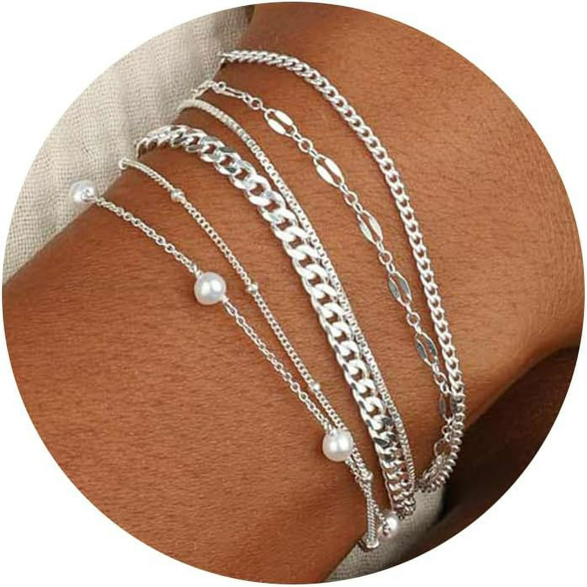 Click here for Ilanktozi Silver Bracelets For Women  Dainty Silve... prices