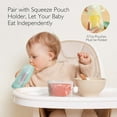 Momcozy Reusable Baby Food Pouches, BPA Free, Freezer Safe, Self ...