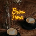 UPONRAY Two Lines Custom Neon Signs, Customizable USB-Powered ...