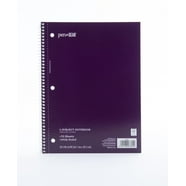 100 Count 1 Subject Red Exceed Notebook, 11" x 9", College Ruled ...