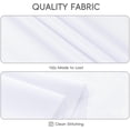 8 Pack White Tablecloth 60 x 126 Inch Rectangular Table Covers for 8 ...