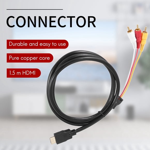 Red White Yellow Cable Adapter