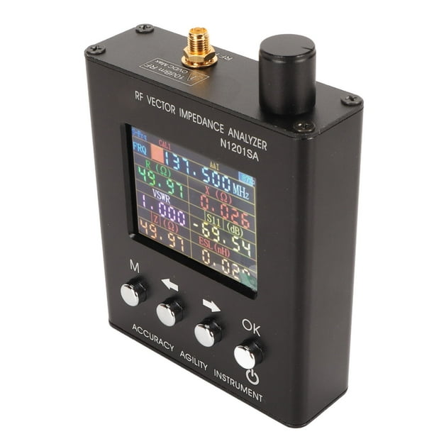 SWR Antenna Tester, 2.4in Display 34.375MHz Vector Impedance N1201SA RF ...