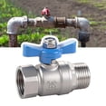 304 Stainless Steel High Pressure Ball Valves 3/4 Inch NPT Thread For ...