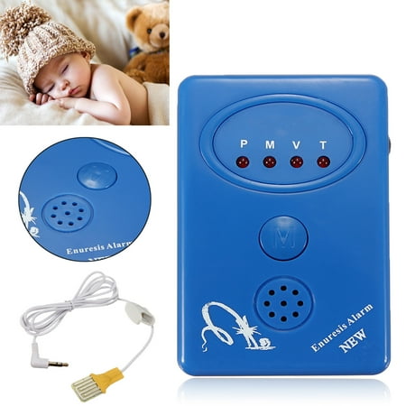 Plastic Blue Bed Wetting Enuresis Alarm System With Sensor & Clamp ...