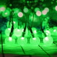 Solar Ball String Lights, 22m 200LED Solar Crystal Grobe Ball String ...