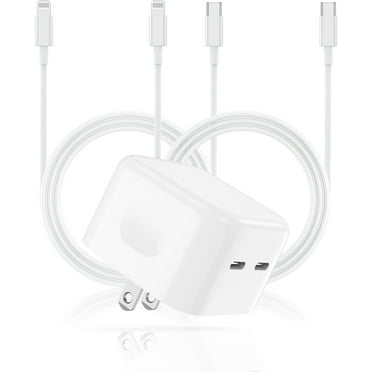 onn. 20W Power Delivery Wall Charging Kit with Lightning to USB-C Cable ...