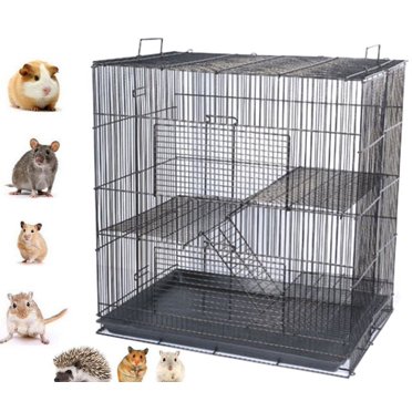 Large 5-Level Twin Tower Hamster & Dwarf Pet Habitat with Play Tubes ...