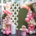 5FT Arch Backdrop Covers, Tropical Trees Wedding Arch Cover Stretchy ...