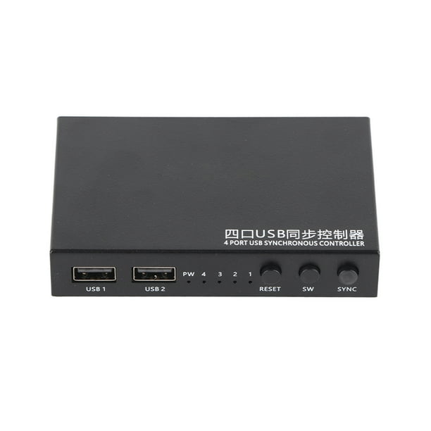 USB Synchronous Controller, 4 Port USB 2 0 Sharing Splitter, Keyboard Mouse Synchronizer ...