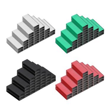 JAM Standard Colorful Staples, Blue, 5000/Box - Walmart.com