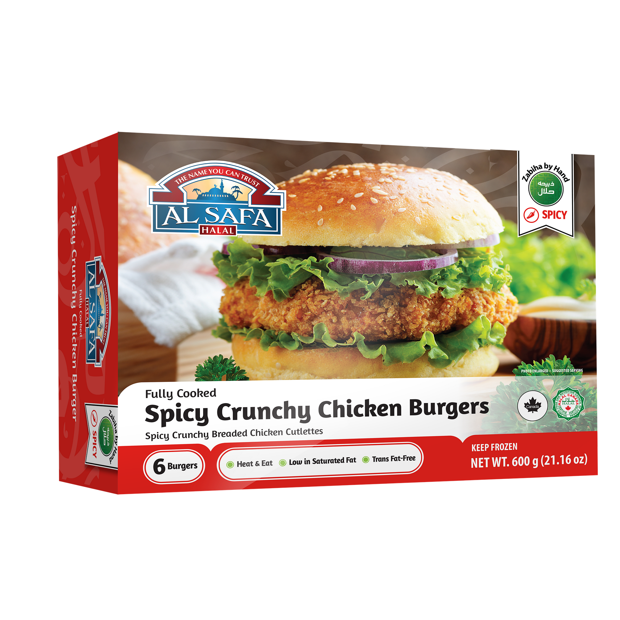 Click here for Al Safa Foods Canada Ltd. Spicy Crunchy Chicken Bu... prices