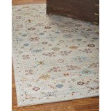 Lr Home Gala Transitional Floral Elegant Border Cream Multi Indoor Area ...