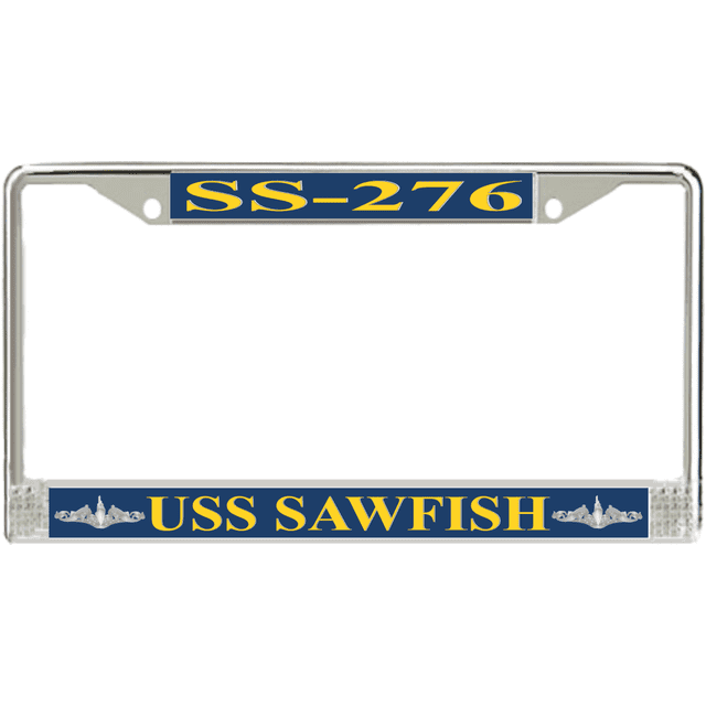 USS Sawfish SS-276 License Plate Frame - Walmart.com