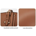 3Pcs Stylish Underarm Bag Soft PU Shoulder Bag With Adjustable Strap ...