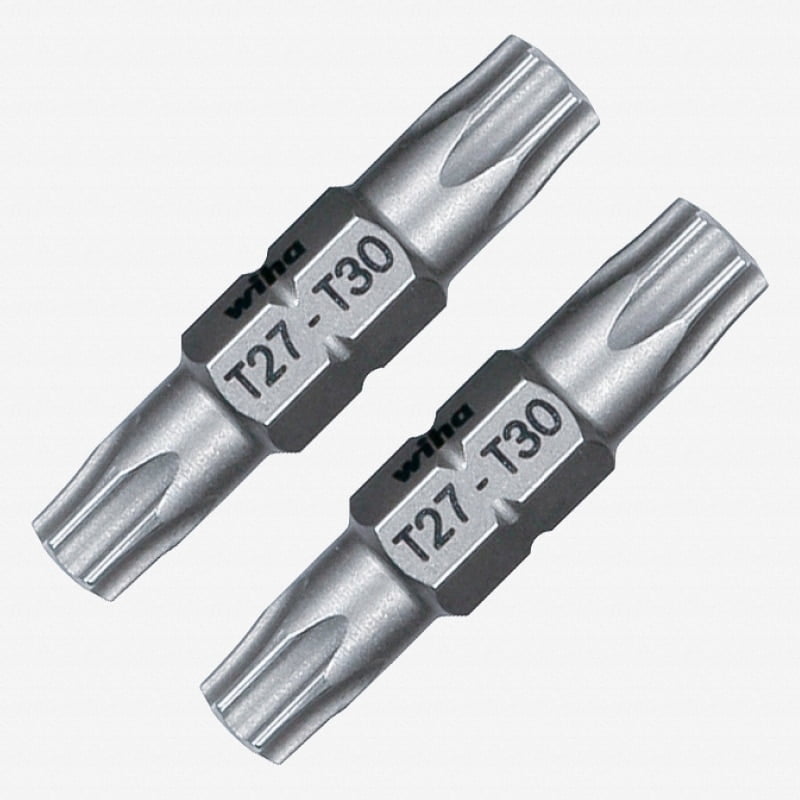 Wiha 77705 T27 + T30 Torx Double End Ultra Bits (2 Pack) - Walmart.com ...
