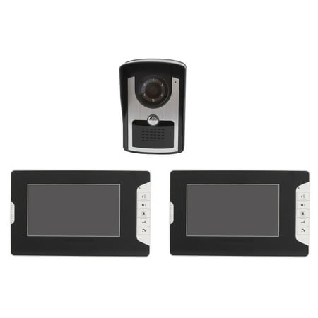 Video Intercom , Dual Monitor Intercom System Visual 100V-240V For ...