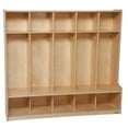 5 Section Offset Locker, 54"W - Walmart.com