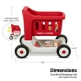 Radio Flyer Scan & Sort Shopping Cart with Lights & Sounds - Walmart ...