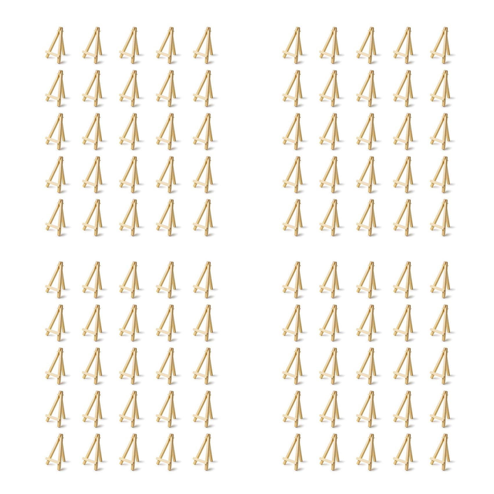 Click here for Unbranded 100 Pieces Of Mini 5 Inch Wooden Easel.... prices