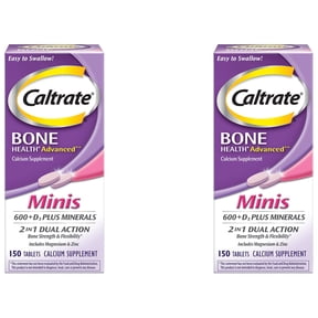 Caltrate Bone Health Chewable Tablets - Calcium Vitamin D Supplement ...