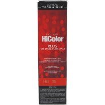 L'Oreal Excellence HiColor Red 1.2 oz - Permanent Creme for Dark Hair ...