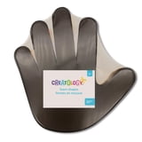 6.5" Natural Hand Foam Shapes - 35ct. by Creatology™ - Walmart.com