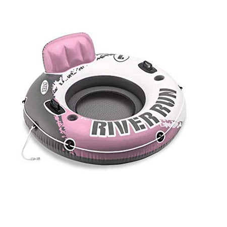 Intex River Run I Inflatable Water Lounge Tube 1-Person, Pink | 58828EP ...