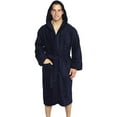 Hooded Terry Bathrobe Unisex, 100% Combed Pure Turkish Cotton, Made in ...