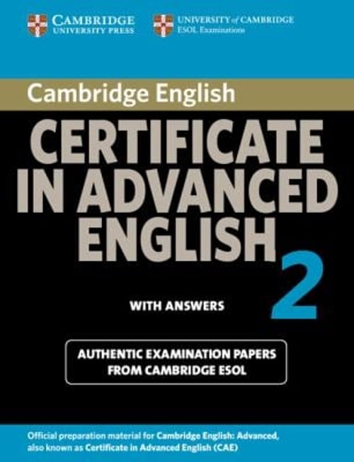 Pre-Owned Cambridge Certificate in Advanced English 2 with Answers ...