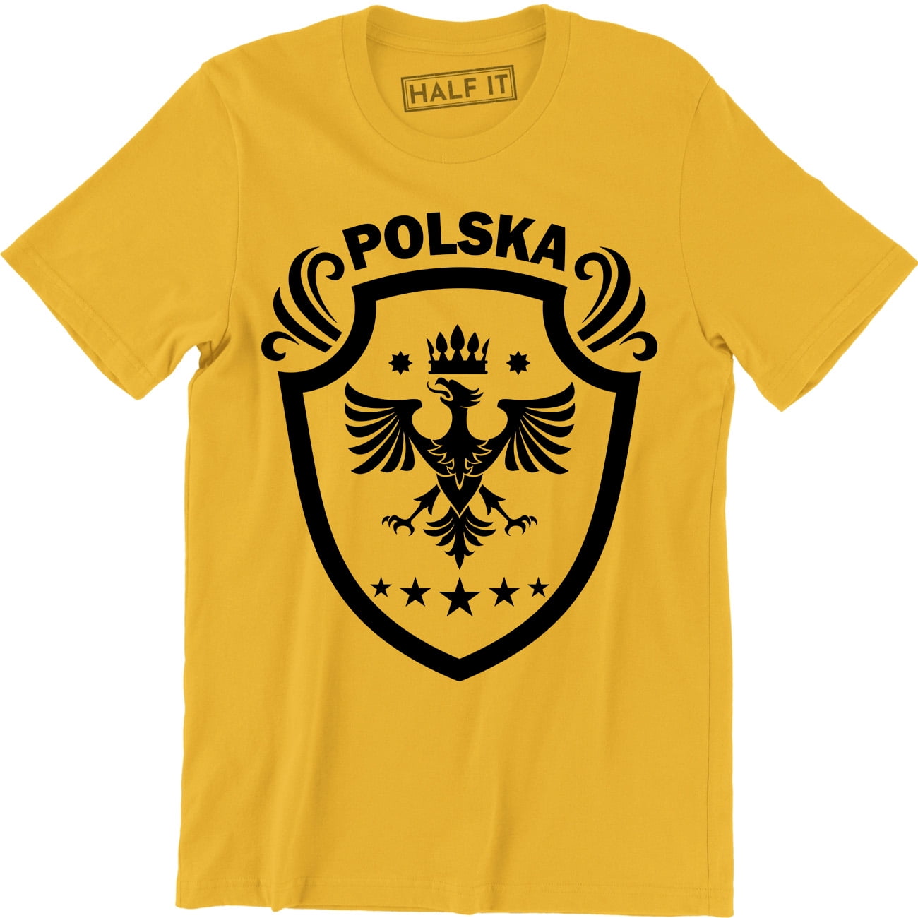 Koszulka Polska Poland Football Kibic 2019 Men's T-Shirt - Walmart.com