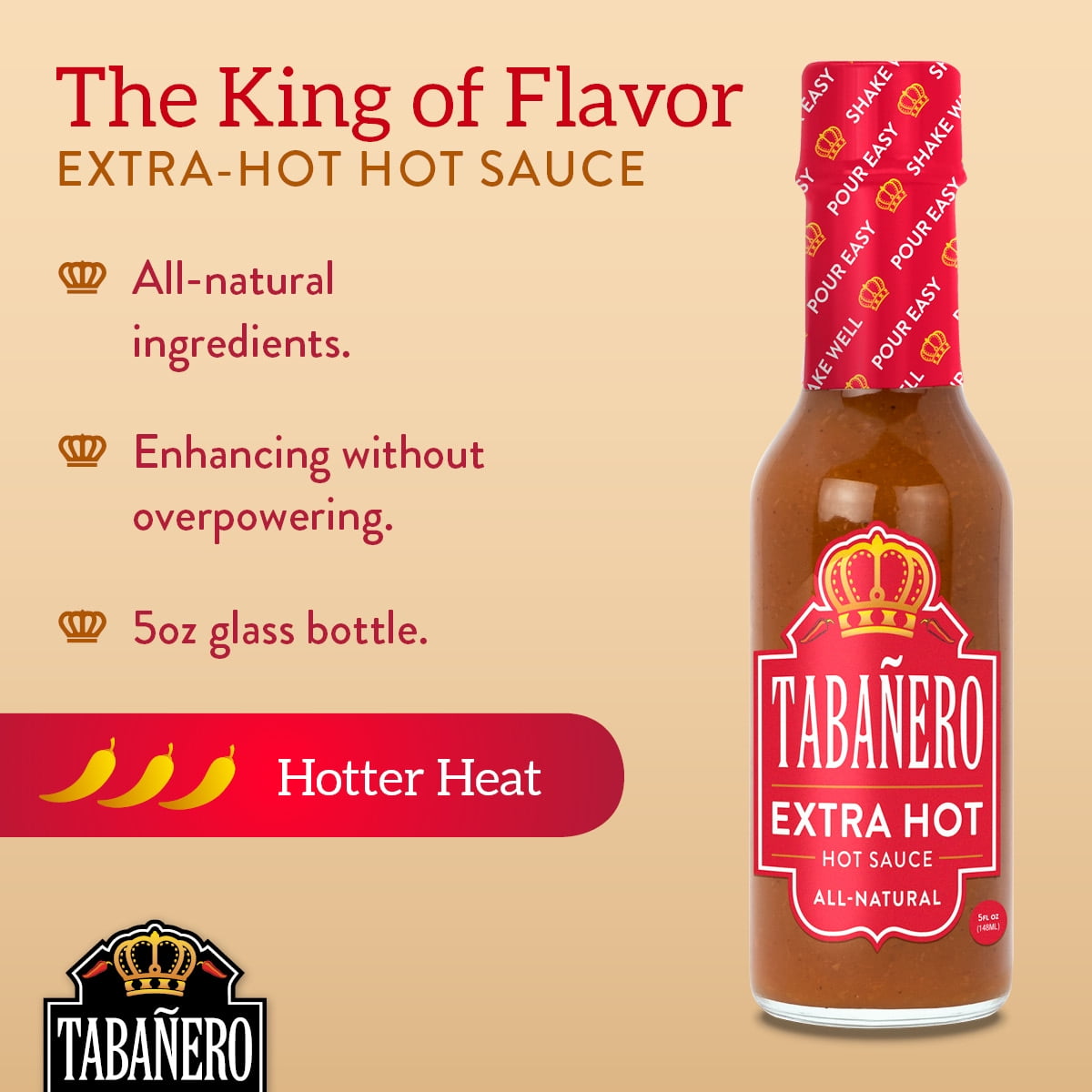 Tabanero Extra Hot Hot Sauce