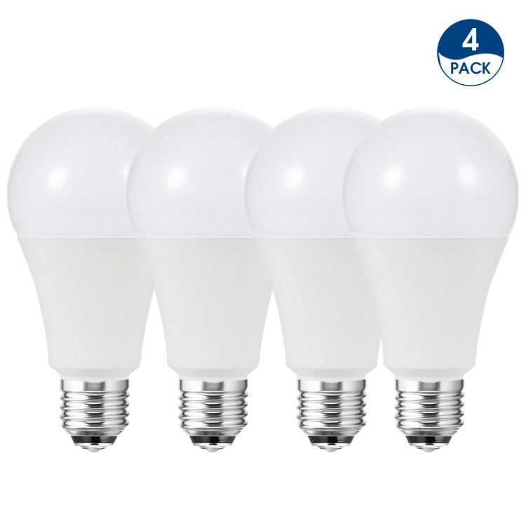 YANSUN 3-Way LED Light Bulbs 50W-100W-150W Equivalent, Color Changing ...