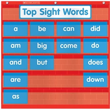 Scholastic 978-0-545-30156-5 Word Wall Pocket Chart | Walmart Canada