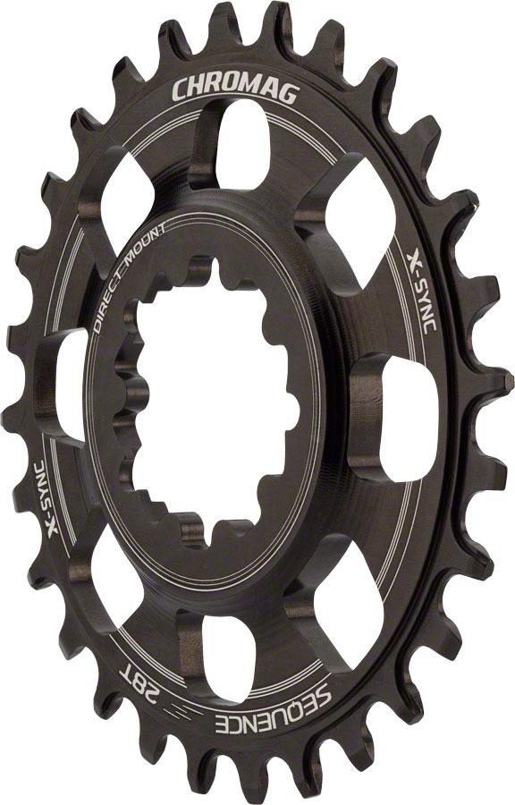 Chromag Sequence Direct Mount Chainrings - Tooth Count: 30 Offset: 6 ...