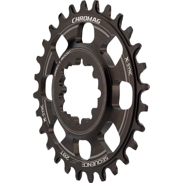 Chromag Sequence Direct Mount Chainrings - Tooth Count: 30 Offset: 6 ...